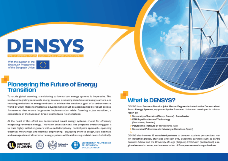 DENSYS - Decentralised smart ENergy SYStems